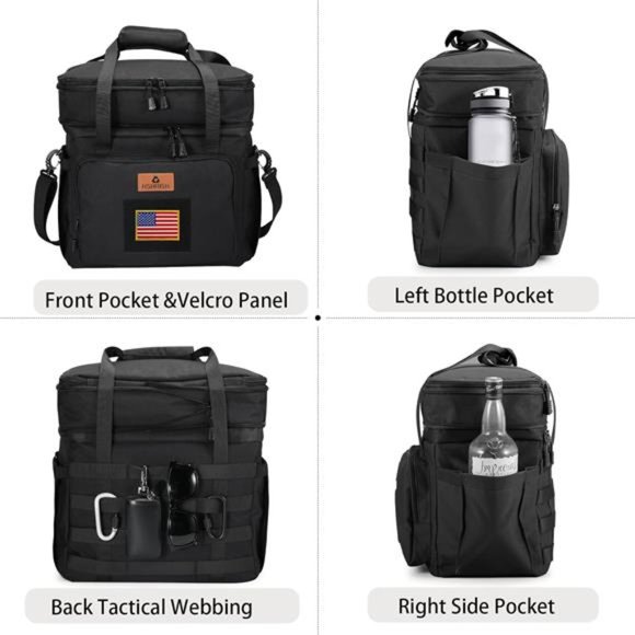 Kitchen | Tactical Lunch Box Large Expandable Insulated Lunch Bag ...